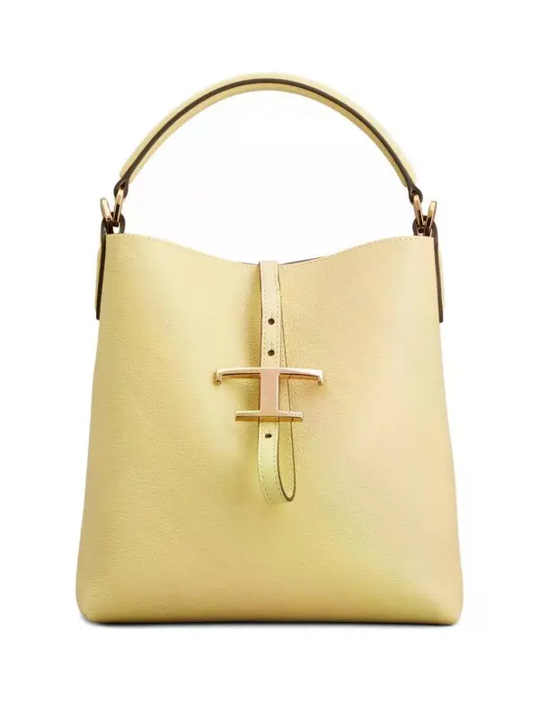 TOD'S Mini T Timeless 't' Pendant Bucket Bag