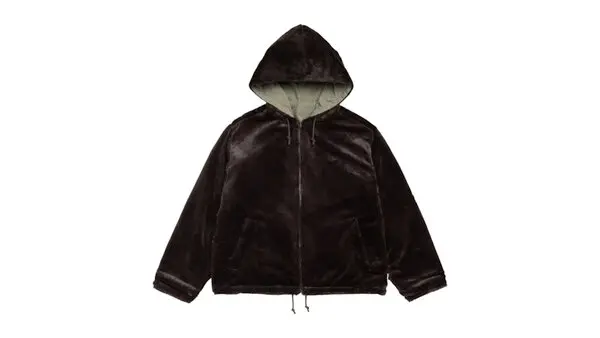 StÜssy Reversible Hooded Jacket - Brown