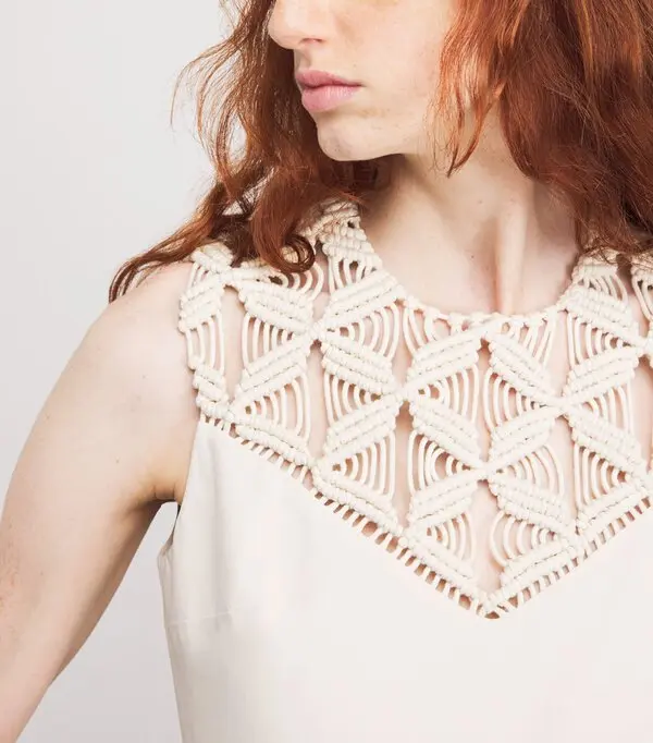 ROKSANDA Cotton Helin Midi Dress - Ivory