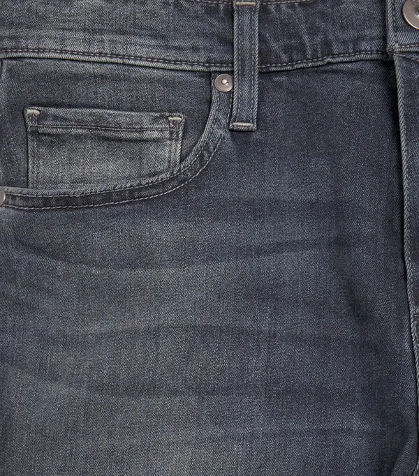 Paige Normandie Straight Leg Jeans - Grey
