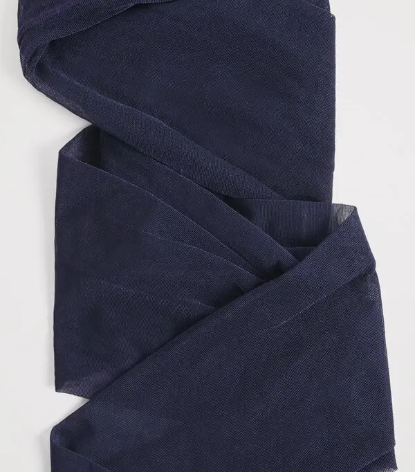 Wolford Satin Touch 20 Comfort Tights - Navy