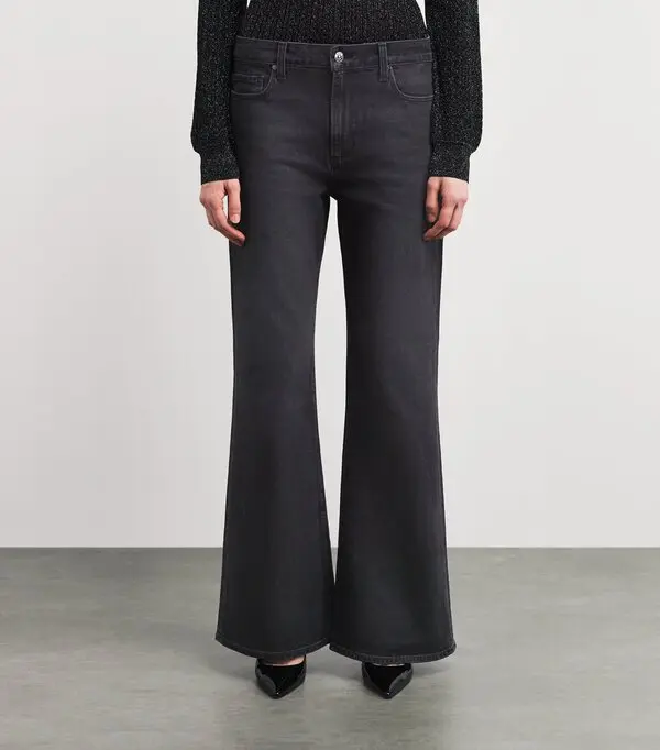 Paige Sofia Flare Jeans - Black