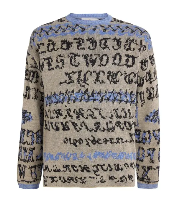 VIVIENNE WESTWOOD Lili Jacquard Tapestry Sweater