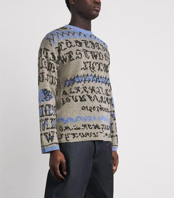 VIVIENNE WESTWOOD Lili Jacquard Tapestry Sweater