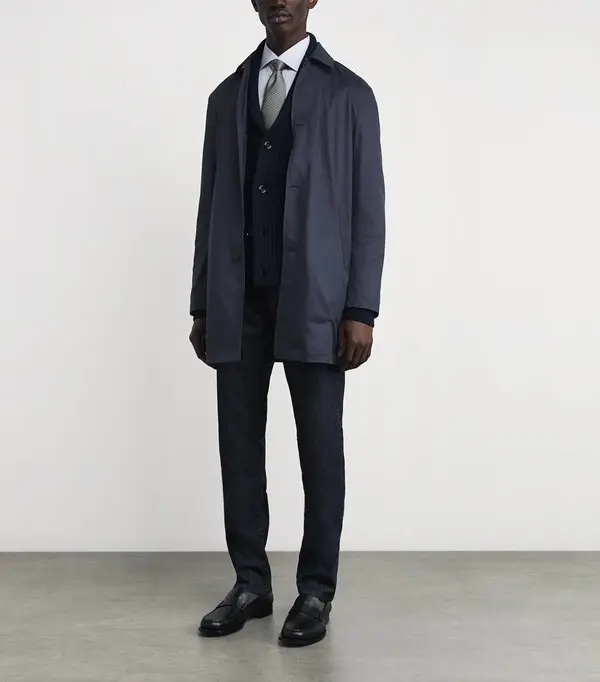 Canali Water-resistant Overcoat