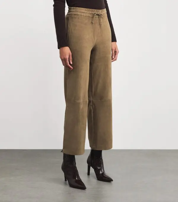 ARMA Suede Blair Straight Trousers
