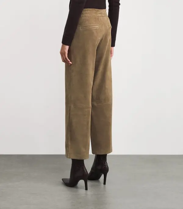 ARMA Suede Blair Straight Trousers