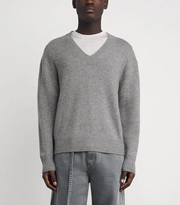 Officine Générale Cashmere V-neck Sweater