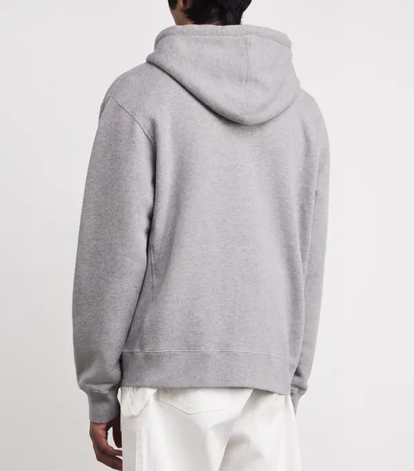 JW Anderson Cotton Zip-up Hoodie - Navy