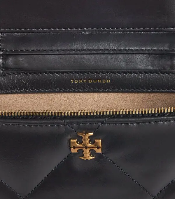 Tory Burch Leather Quilted Kira Vanity Case Bag