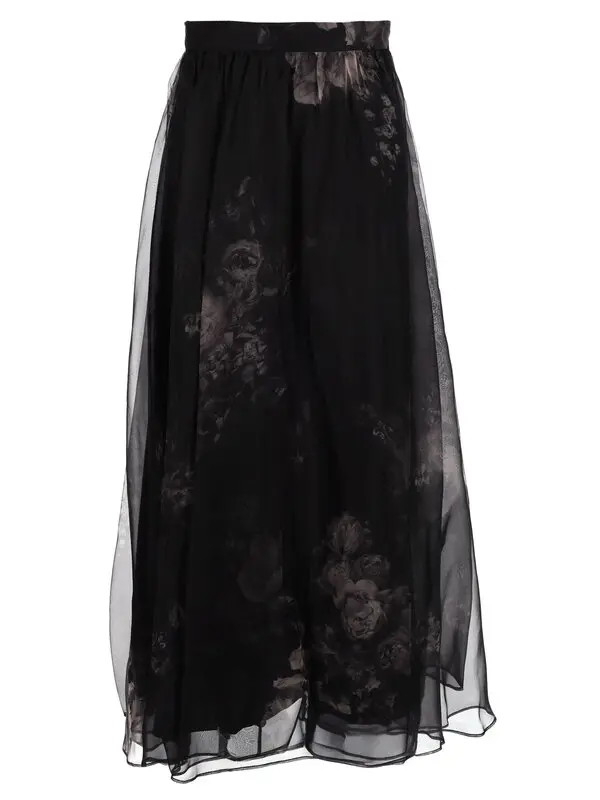 Zimmermann Hypnotic Maxi Skirt - Black