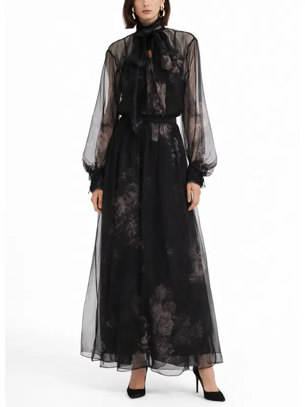 Zimmermann Hypnotic Maxi Skirt - Black