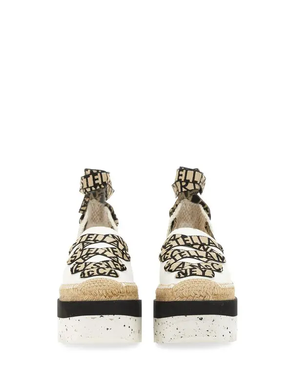 Stella McCartney Gaia Platform Espadrilles - Beige