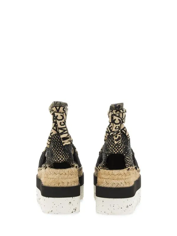 Stella McCartney Gaia Espadrille - Black