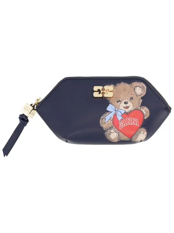 GANNI Bou" Coin Purse - Black