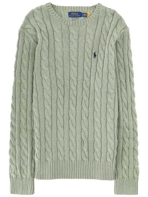 Polo Ralph Lauren Cable Knit Pullover - Green