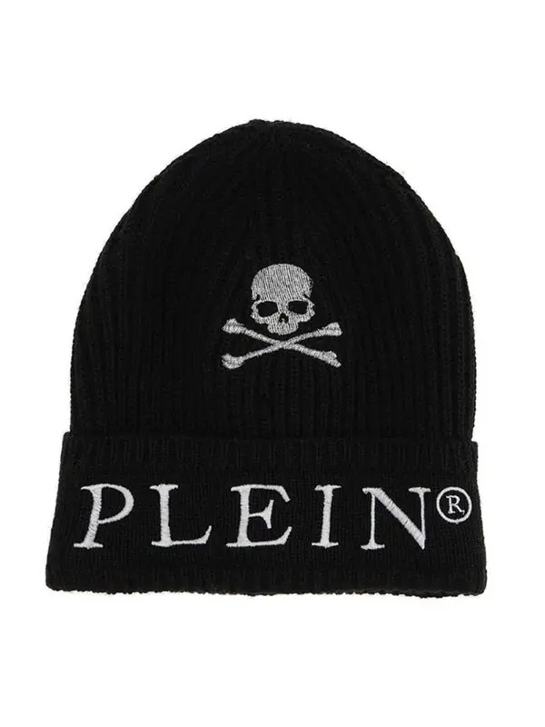 Philipp Plein Beanie - Black