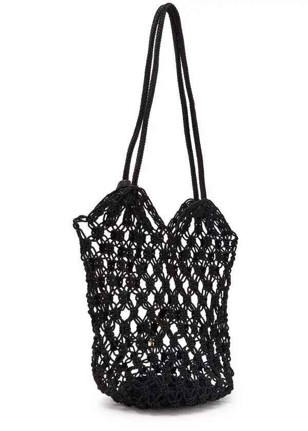 Saint Laurent Large Knit Hobo Bag