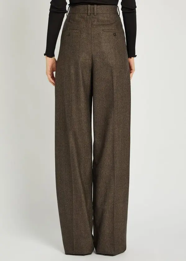 Saint Laurent Straight-leg Wool Trousers