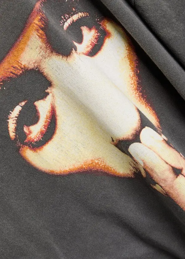SAINT MXXXXXX 2pac Printed Cotton T-shirt