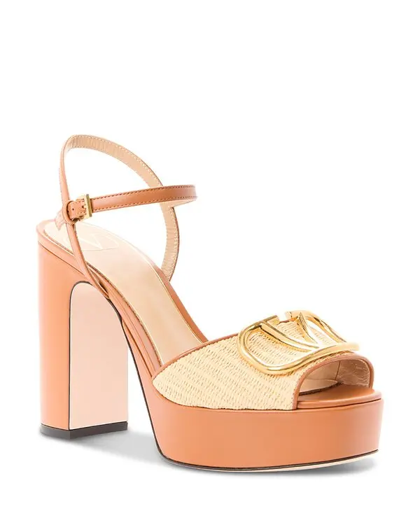 Valentino Garavani Vlogo Platform Sandals