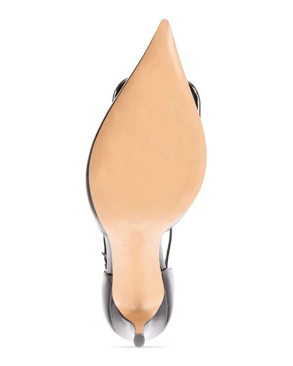 Valentino Garavani D'orsay Pumps With Vlogo Hardware - Black