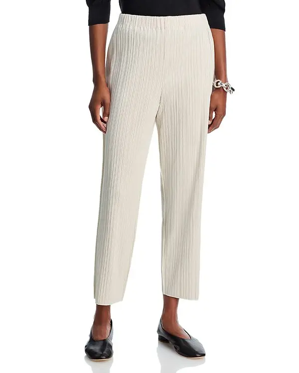 Issey Miyake Plisse Ankle Pants