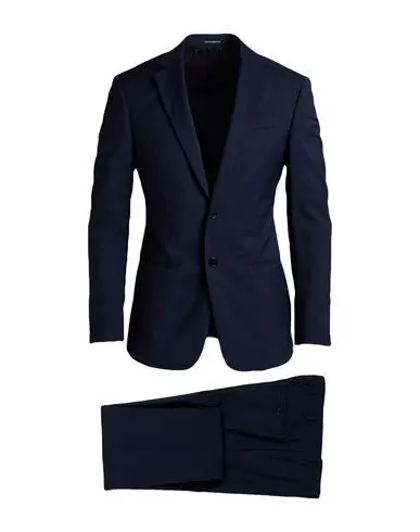 Emporio Armani G Line Suit Size Virgin Wool - Navy