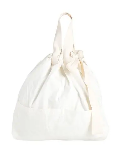 Alpha Studio Woven Shopper Bag - White