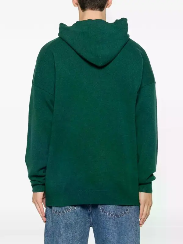 AMARANTO Wool Hoodie