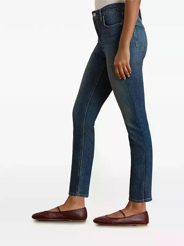 Ralph Lauren Buttoned Straight Leg Jeans