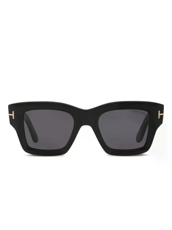 TOM FORD Ilias Square Sunglasses - Black