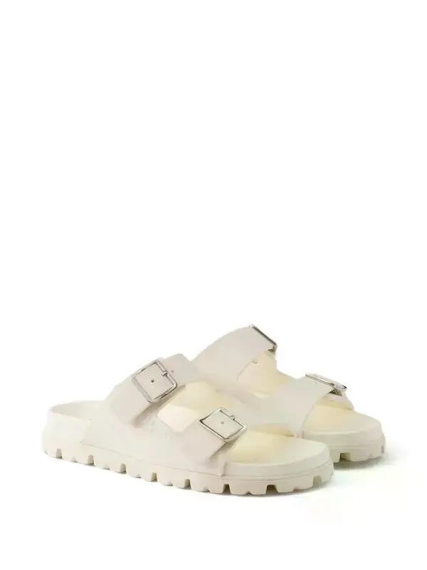 Prada Buckle Strap Sandals - Neutrals