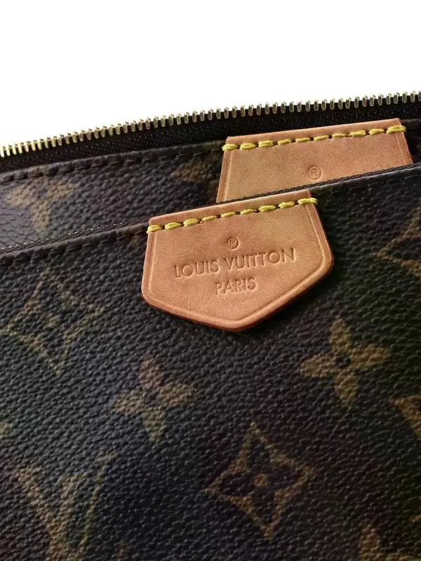 LOUIS VUITTON Multi Pochette Accessoires Monogram Canvas Crossbody Bag - Brown