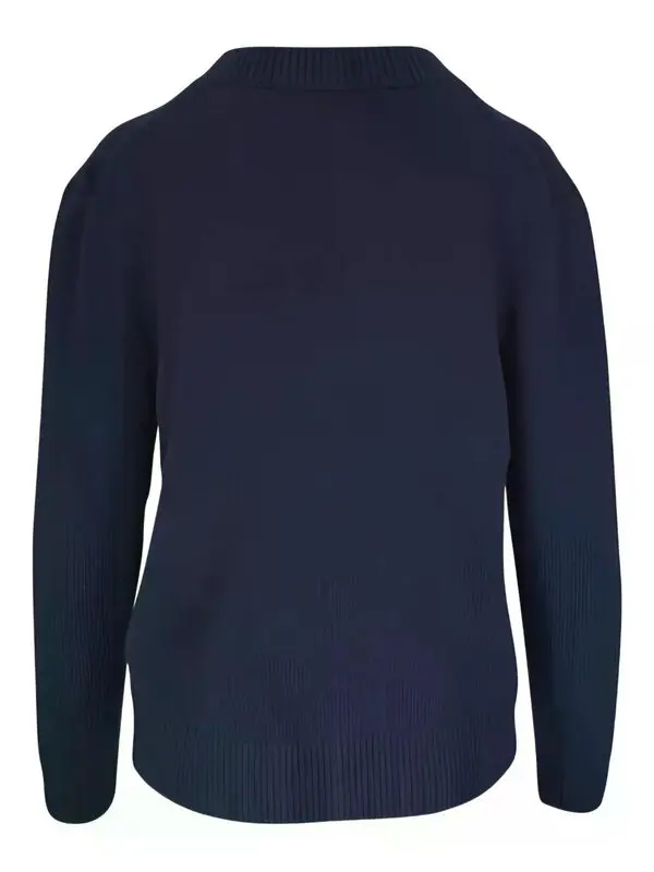 TWP Long-sleeve V-neck Sweater