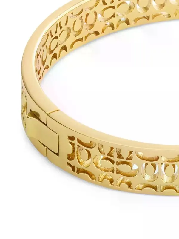 COACH® Patterned Hinged Bangle