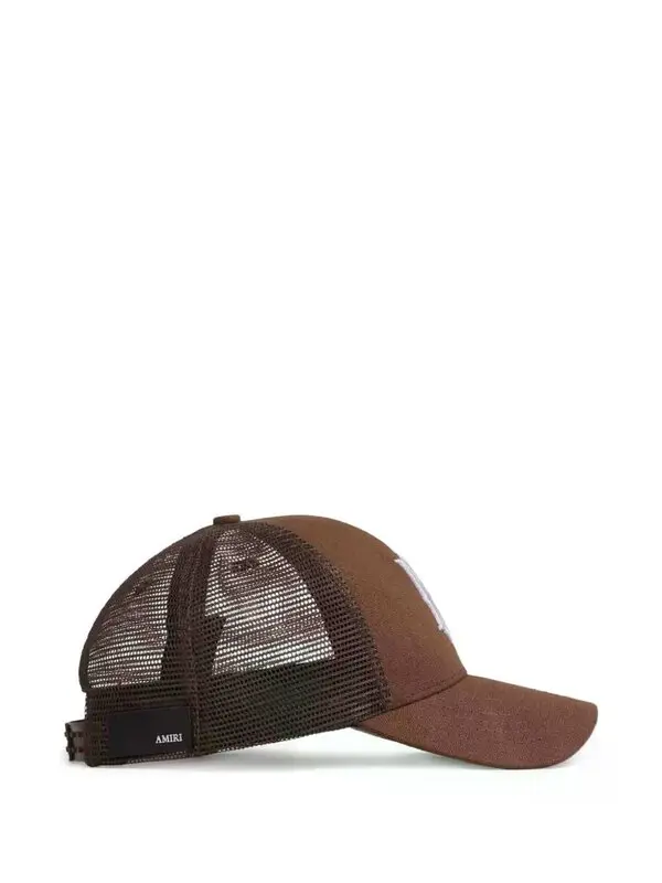 Amiri Embroidered Logo Visor Cap - Brown