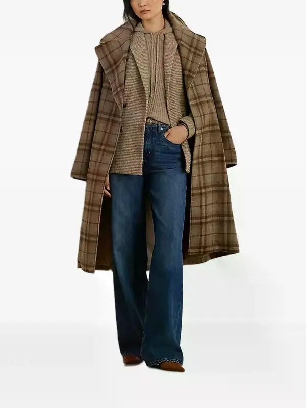Ralph Lauren Double-breasted Checked Blazer