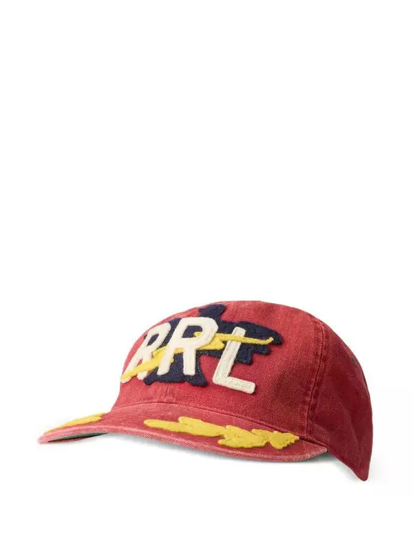 Ralph Lauren Logo-appliqué Cap - Red