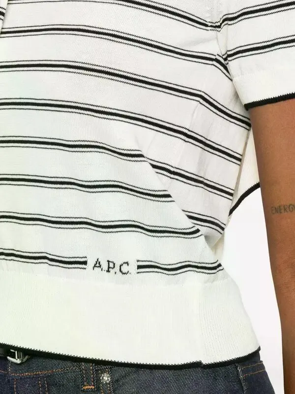 A.p.c. Striped-pattern T-shirt