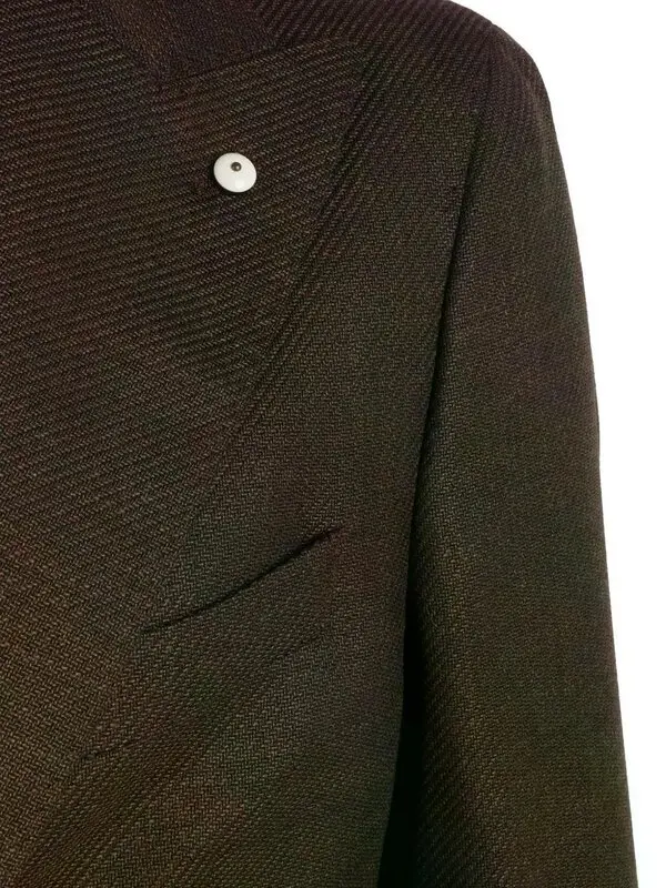 L.B.M. 1911 Button-fastening Blazer - Brown