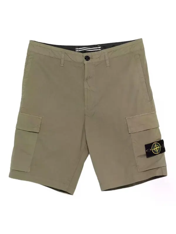 Stone Island Cargo Pockets Shorts - Green