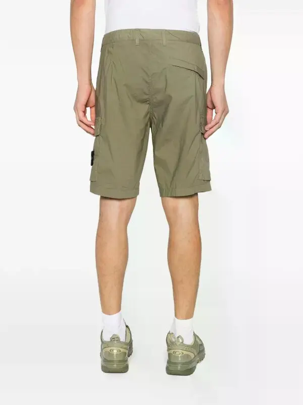 Stone Island Cargo Pockets Shorts - Green