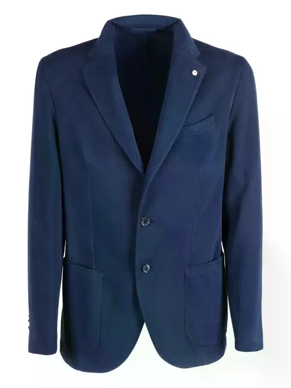L.B.M. 1911 Giacche Buttoned Blazer - Blue