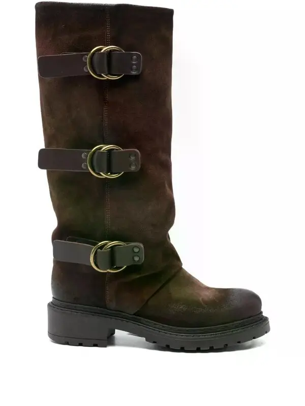 METISSE Buckle Strap Boots