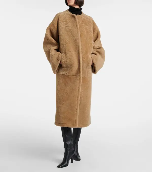 THE ROW Mona Leather Knee-high Boots - Black