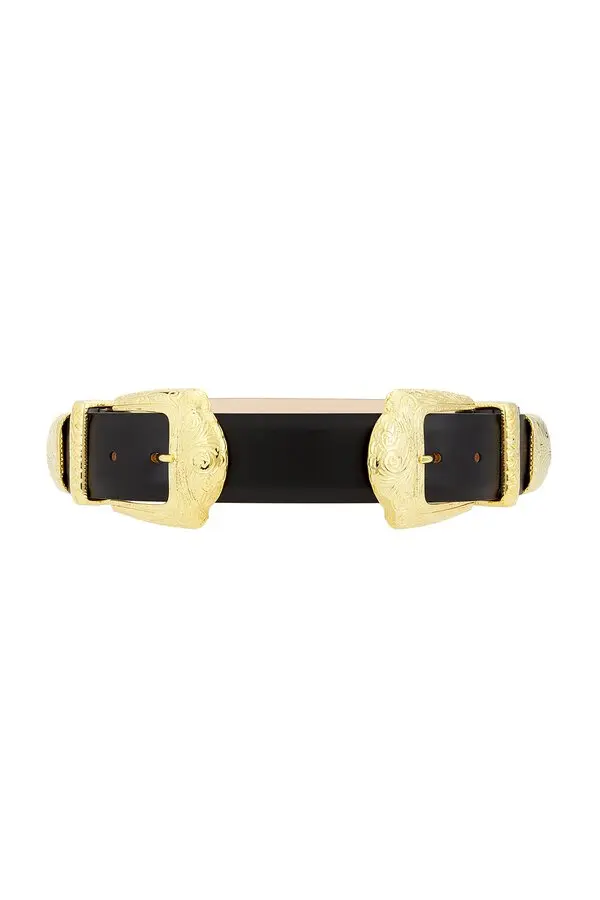 DEHANCHE The Midas Belt - Black & Gold