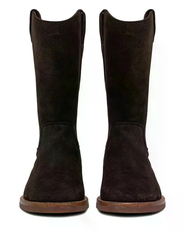 BUTTERO® Panelled Suede Boots