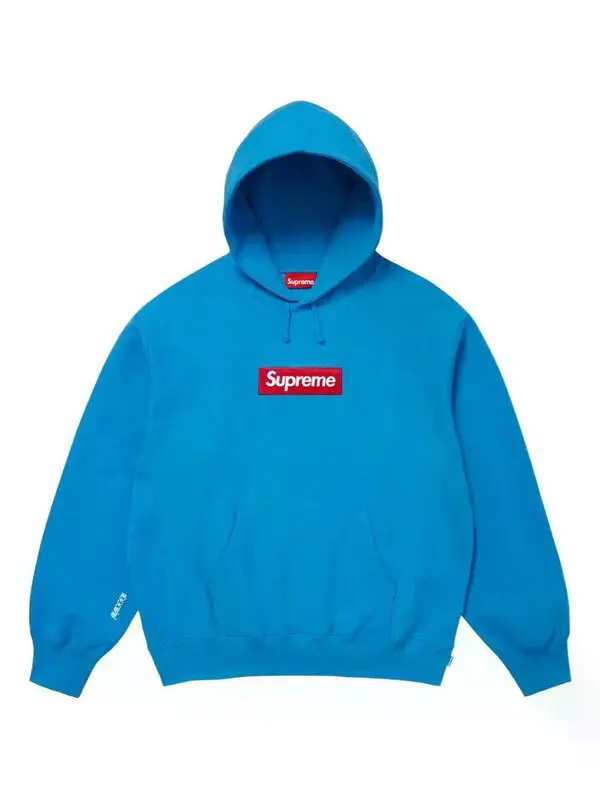 Supreme Logo Hoodie - Blue