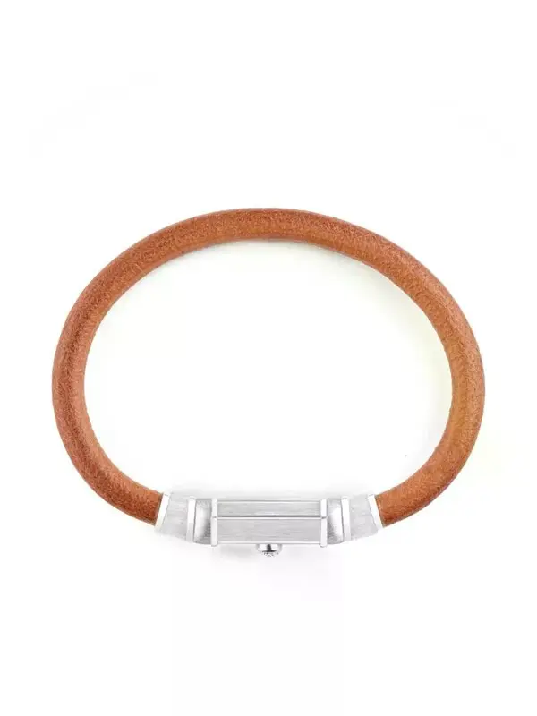 MARIE LICHTENBERG Diamond Lasso Leather Bracelet
